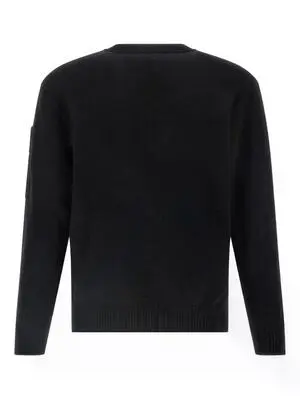 C.P. COMPANY Logo-patch Crewneck Sweater