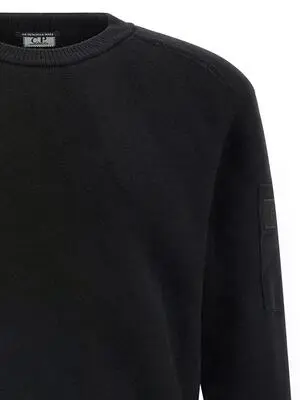 C.P. COMPANY Logo-patch Crewneck Sweater