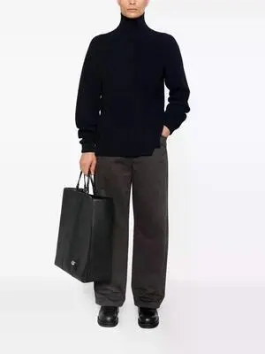 JIL SANDER Ribbed High-neck Sweater