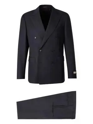 Canali Pinstripe Double-breasted Suit