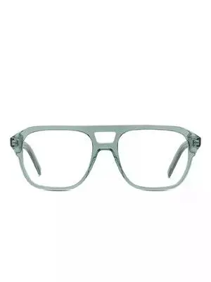 Givenchy Square Frame Glasses - Green