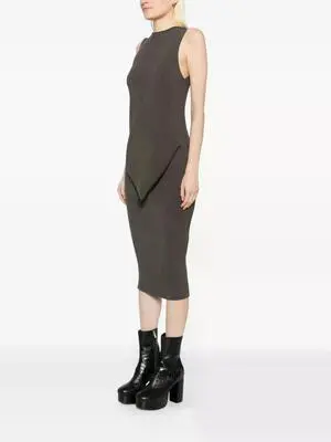 Rick Owens Sleeveless Midi Dress