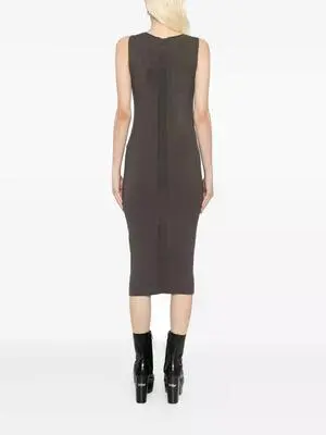 Rick Owens Sleeveless Midi Dress