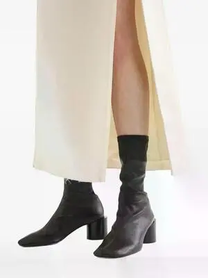 JIL SANDER Block-heel Ankle Boots