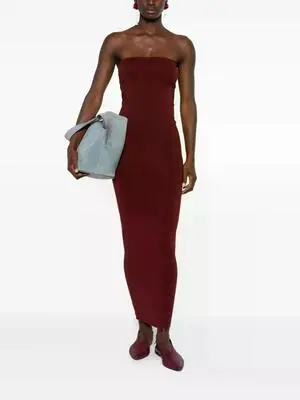 Wolford Strapless Maxi Dress - Red