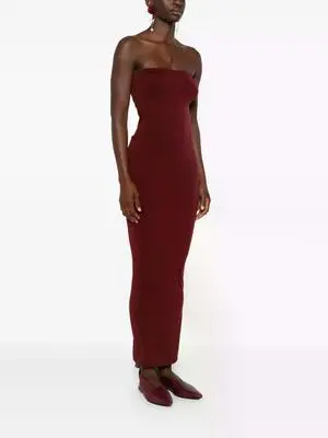 Wolford Strapless Maxi Dress - Red
