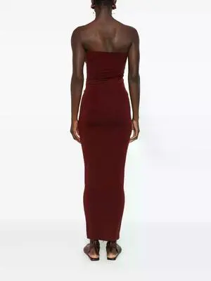 Wolford Strapless Maxi Dress - Red