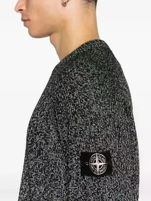 Stone Island Speckled Knit Sweater