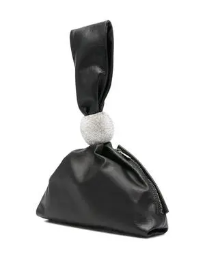 Giuseppe Di Morabito Knotted Crystal-embellished Tote - Black