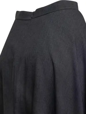 SEMPER Tailored A-line Midi Skirt - Grey