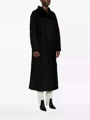 Nour Hammour Birthday Reversible Coat - Black