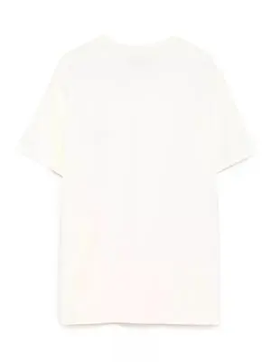 MSGM Logo-embroidered Cotton T-shirt