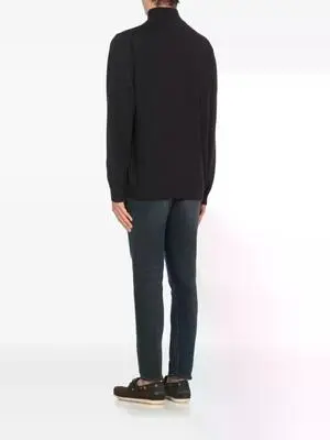 Barbour Half-zip Ribbed-trim Sweater
