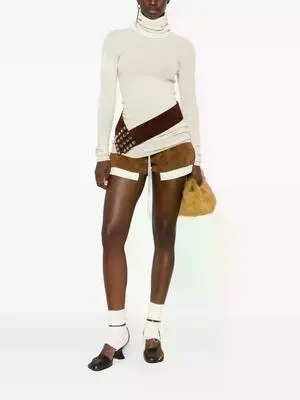 Rick Owens Drawstring Suede Shorts
