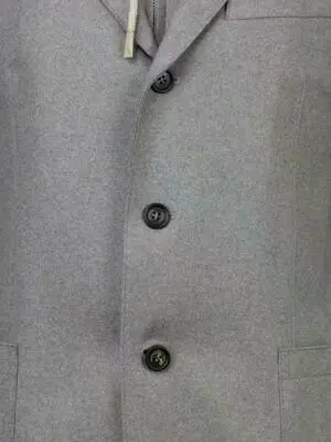 Eleventy Hooded Three-button Blazer