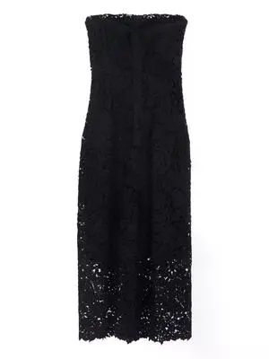 Ermanno Scervino Floral Lace Midi Dress