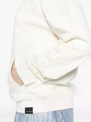 COURREGES Hooded Top With Pocket