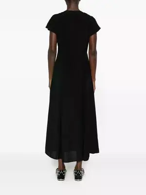 Marc O'polo Cap-sleeve Flared Midi Dress
