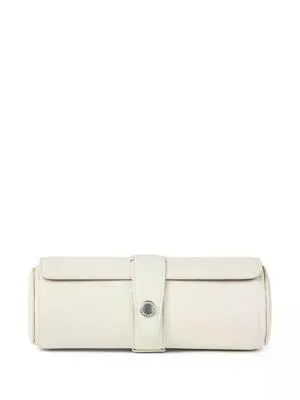 Brunello Cucinelli Leather Watch Case - White