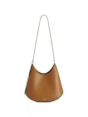 JIL SANDER Small Eldorado Shoulder Bag - Brown
