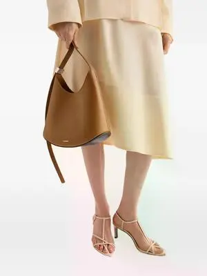 JIL SANDER Small Eldorado Shoulder Bag - Brown