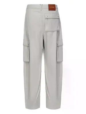 Loewe Cargo-pockets Straight-leg Trousers - Grey