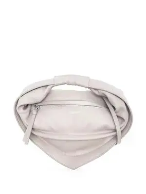 FEDERICO CINA Mini Twisted Handle Tote Bag - Grey