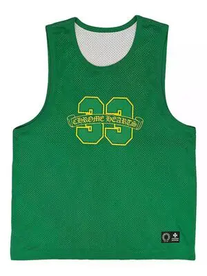 Chrome Hearts Mesh-panel Jersey Vest