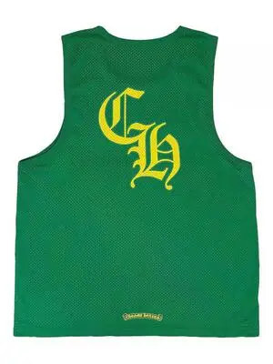 Chrome Hearts Mesh-panel Jersey Vest