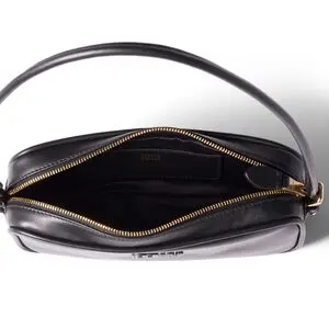 Miu Miu Leather Pouch - Black