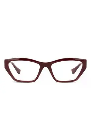 Versace Cat-eye Frame Glasses - Red
