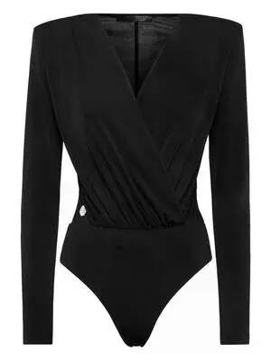 Philipp Plein Padded-shoulder Bodysuit