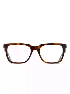 Gucci Square-frame Glasses - Brown