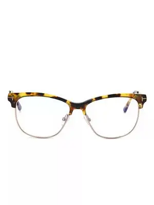 TOM FORD Square-frame Eyeglasses - Brown
