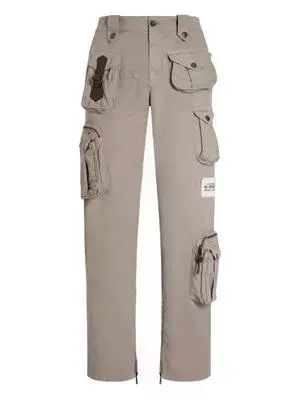 Dolce & Gabbana Cotton Blend Cargo Trousers