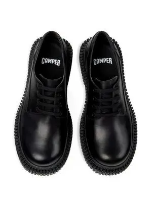 Camper Lace-up Platform Shoes