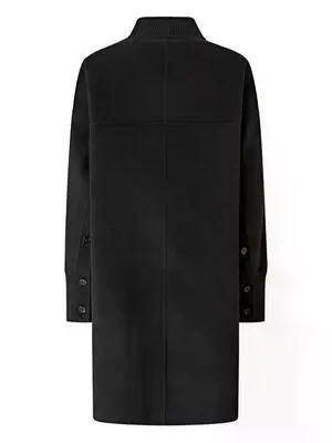 Pinko Wool Buttoned Coat
