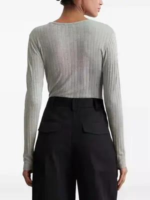 Marc O'polo Ribbed Henley Top