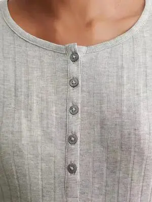 Marc O'polo Ribbed Henley Top