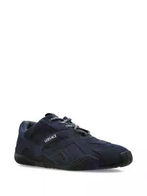 Versace Galaxia Suede Sneakers - Blue