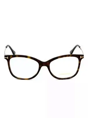 TOM FORD Butterfly-frame Glasses - Brown