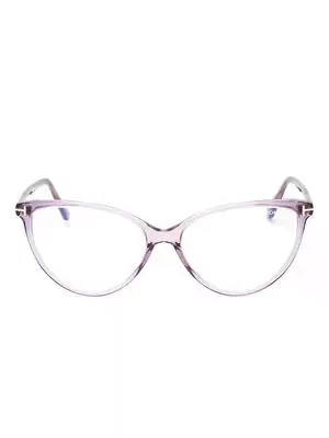 TOM FORD Cat-eye Full-rim Glasses - Purple