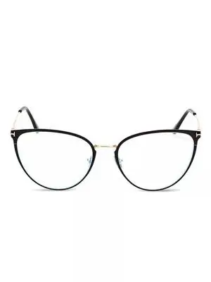 TOM FORD Full-rim Cat-eye Glasses - Black