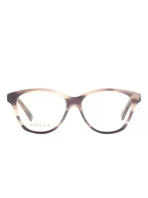 Gucci Gg0456o Square Full-rim Eyeglasses - Grey