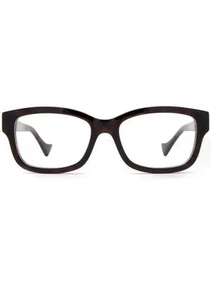 Gucci Rectangle-frame Glasses