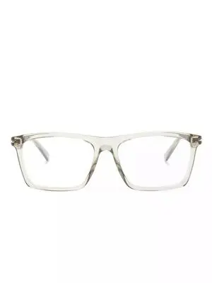 Gucci Rectangle-frame Glasses - Grey
