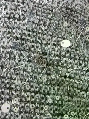MAISON MICHEL Sequin-embellished Beanie