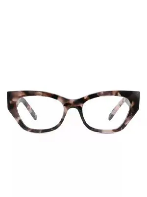 Givenchy Tortoiseshell Cat-eye Glasses - Black