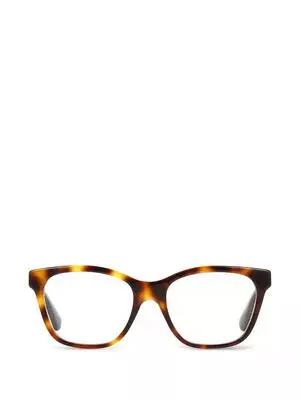 Gucci Crystal-embellished Square-frame Glasses