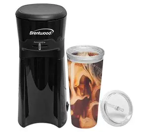 BRENTWOOD Iced Coffee & Tea Maker With 20-oz. T Umbler - One-color